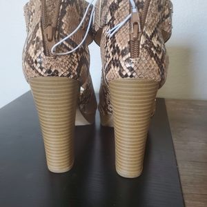 Shoes | Snake Print Heels | Poshmark